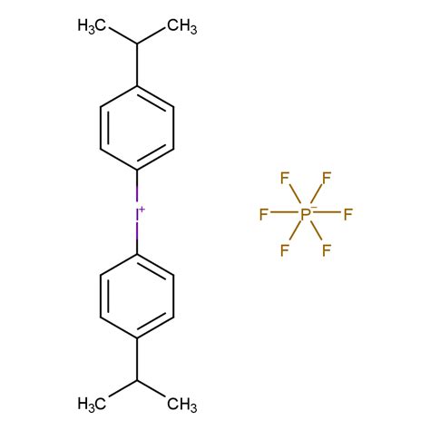 Cas号344562 80 74 异丁基苯基 4 甲基苯基碘六氟磷酸盐分子式、结构式、msds、熔点、沸点、中英文别名