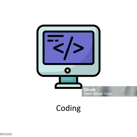 コーディング ベクター塗りつぶしアウトライン アイコン デザイン図白い背景にクラウドコンピューティングシンボルeps 10ファイル
