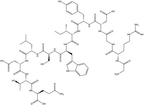 Glycyl L Arginylglycyl L Alpha Aspartyl L Tyrosyl L Isoleucyl L Tryptophyl L Seryl L Leucyl L