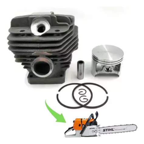 Kit Cilindro Pistão Anéis Completo Motosserra Stihl
