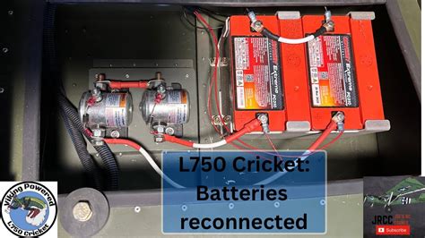 L750 Build Batteries Reconnected YouTube