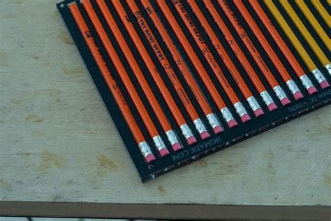 Pencil Printing Jig For Epson Sc V1000 Flatbed Printer With Pdf Template