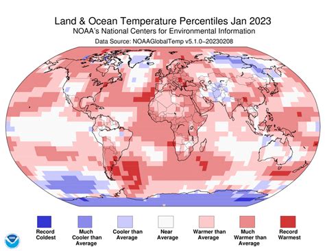 Assessing The Global Climate In January News National Centers