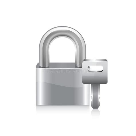 Lock Icon Vector Stock Vector Illustration Of Luck 46237030