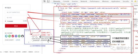 Python模拟登陆csdn 隐藏字段 腾讯云开发者社区 腾讯云