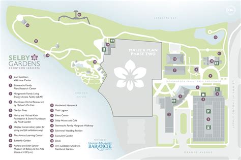 Garden Map Marie Selby Botanical Gardens