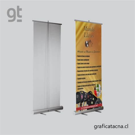 Pendón Roller Up Pendón Publicitario Gráfica Tacna