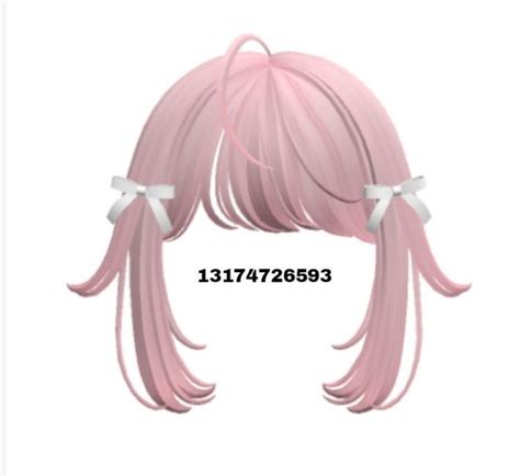 Pin By V🥀 On Códigos De Brookaven Black Hair Roblox Long Pink Hair