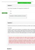 BIOD 171 Module 3 Exam 3 Versions Latest 2022 BIOD171 Module 3 Exam