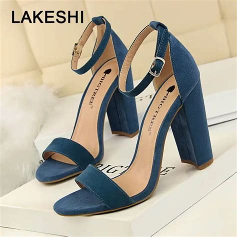 Venta Zapatos Altos De Tacon Cuadrado En Stock