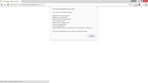 Cómo no se deben mostrar los mensajes de error Programación en Internet
