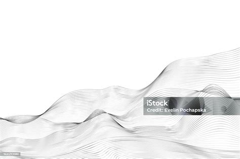 추상적인 청록색 물결 소용돌이가 흰색 배경에 고립되어 있다 다이나믹한 웨이브 스우시 무브먼트 배너 또는 포스터를 위한 현대적인 트렌디한 디자인 곡선에 대한 스톡 벡터 아트