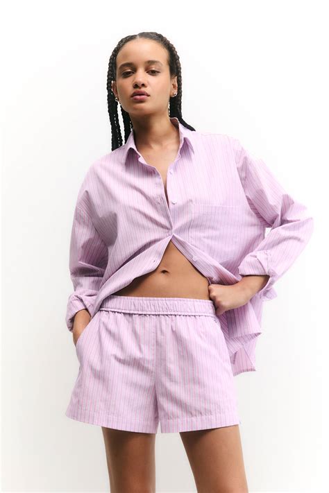 Пижама шорцеви на риги Pullandbear