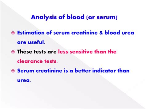 Renal Function Tests Rft Pptx