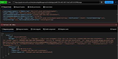 Intune Assigning Deleted Filters Intune Tech