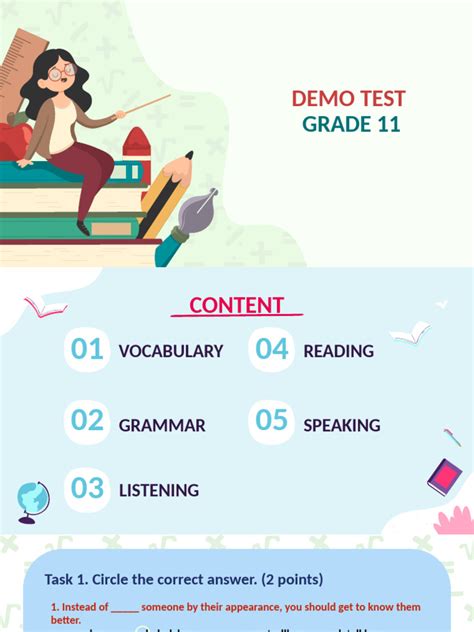 2 Demo Test Grade 11 Pdf Sculpture China
