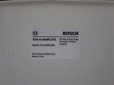 Used Bosch Camera Hgr Industrial Surplus