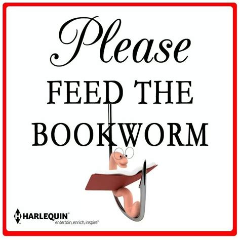 Please Feed The Bookworm Sign