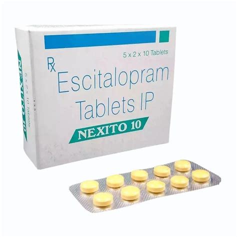 Escitalopram 10 Mg Tablets At ₹ 210stripe Lexapro In Ahmedabad Id
