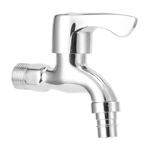 Akozon Robinet de machine à laver Robinet mural à filetage mâle G1 2