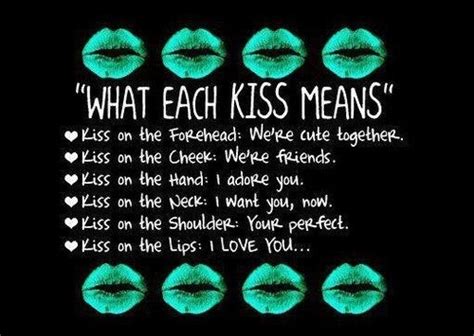What Each Kiss Means Pictures Photos And Images For Facebook Tumblr Pinterest And Twitter