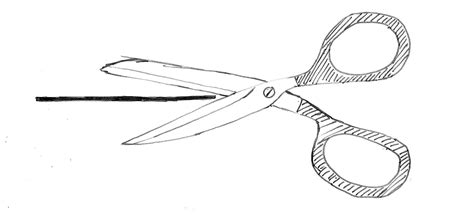 Scissors Sketch At Explore Collection Of Scissors