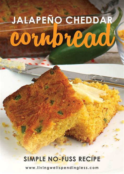 Jalapeno Cheddar Cornbread Quick And Easy Cornbread Recipe