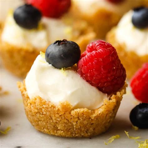 Mini No Bake Cheesecake