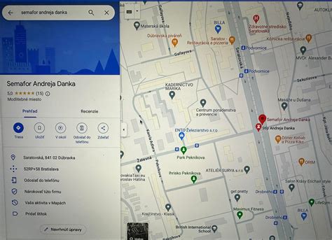 Semafor Andreja Danka či Pútnické Miesto V Navigácii Sa Objavila