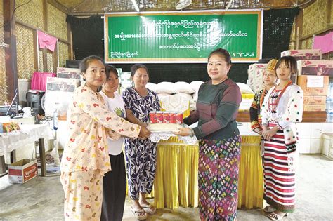 နိုင်ငံတော်စီမံအုပ်ချုပ်ရေးကောင်စီအဖွဲ့ဝင် ဒေါ်ဒွဲဘူ နောင်နန်း ၈ မိုင