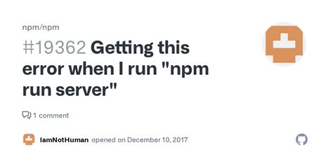 Getting This Error When I Run Npm Run Server Issue Npm Npm Github