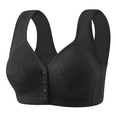 Cfhntfmh Everyday Bras For Women Wireless Comfort V Neck Push Up