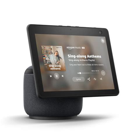 Amazon.com: Like-New Echo Show 10 (3rd Gen) | HD smart display with motion and Alexa | Charcoal ...