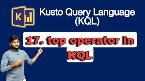 17 Top Operator Kql Kusto Kql Azure Azuredataexplorer Adx
