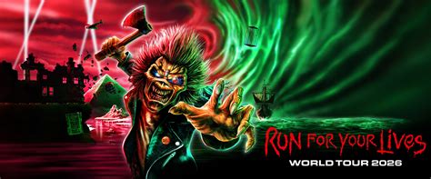 Run For Your Lives World Tour 2026 Iron Maiden