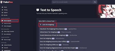2025 Top 6 Sonic Voice Generators