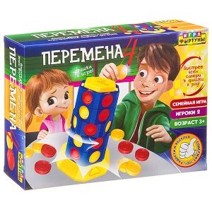 Настольная семейная игра "4 ПЕРЕМЕНА " Фортуна Ф86619 оптом - купить со ...