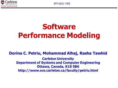 Software Performance Modeling Ppt Download