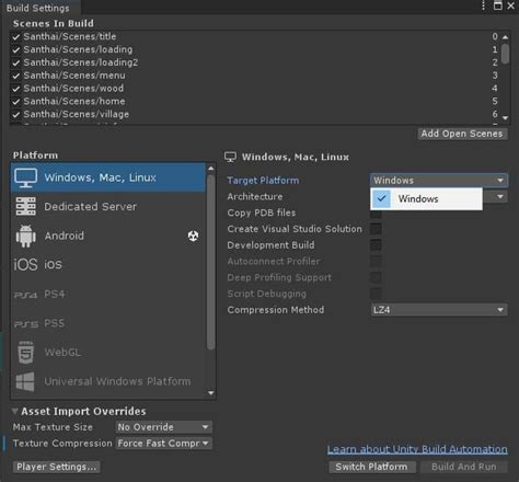 unity can t build a game to mac os anymore unity engine unity