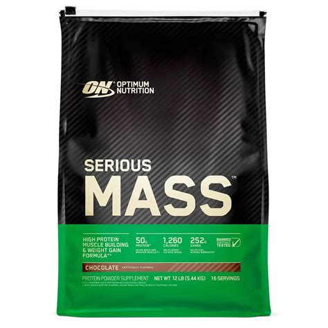 Serious Mass Optimum Nutrition Aumento Masa Muscular Zona Fit