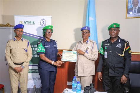 Atmis Trains Somali Police On Community Policing African Transition