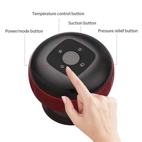 Electric Heat Cupping Device 12 Model Wireless Intelligent Vacuum