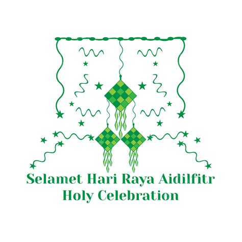 Hari Raya Aidilfitri Vector Png Images Selamat Hari Raya Aidilfitri Holy Celebration Vector