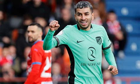 Ángel Correa anotó un gol en el triunfo de Atlético de Madrid