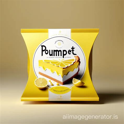 Elegant Lemon Pie Packaging Irresistible Design For Poumpet Semalens
