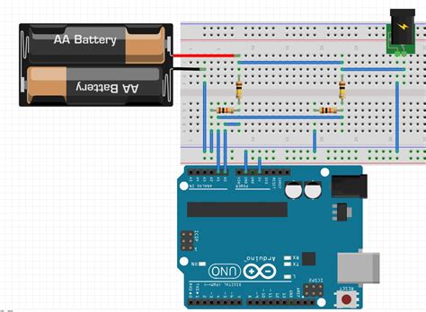 Measuring Voltage From Battery And DC Input While In Parallel General Guidance Arduino Forum