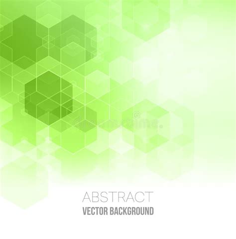 Fondo Hexagonal Abstracto Vector Formas Hexagonales Abstractas