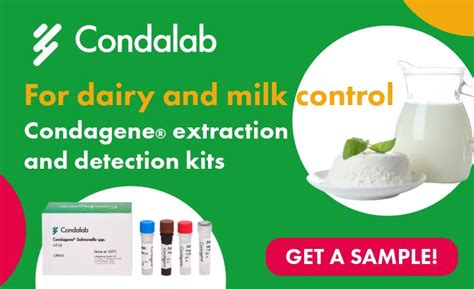 On Linkedin Pathogen Detection Safe Dairy Products With Condagene ® Qpcr