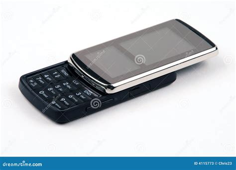De Nieuwe Telefoon Van De Cel Van De Schuif Stock Afbeelding Image Of