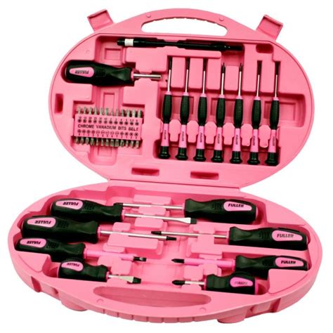 Hand Tools Fuller Screwdriver Set 42 Piece Pink Supply Solutions Pte Ltd